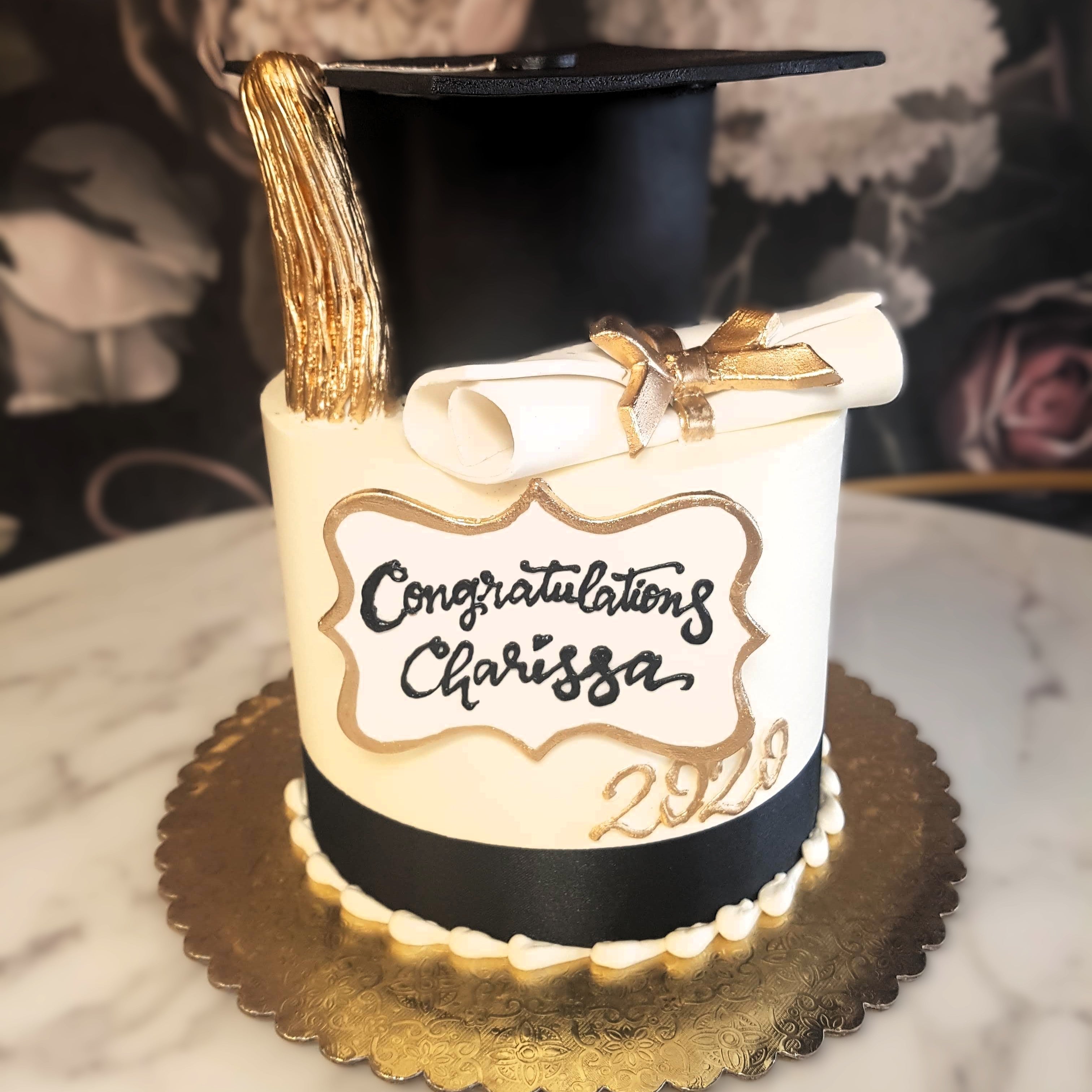 Sweet Success | High School Graduation Cake | College Graduation Cake – Rolling In Dough Bakery