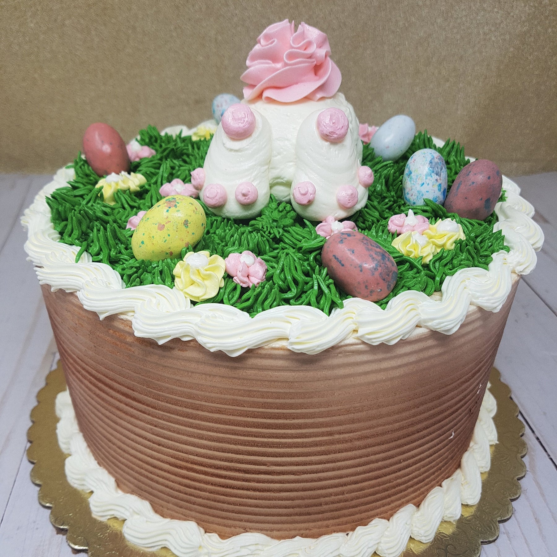 Bunny Bum | Delivery | Easter Brunch Cake – Rolling In Dough Bakery