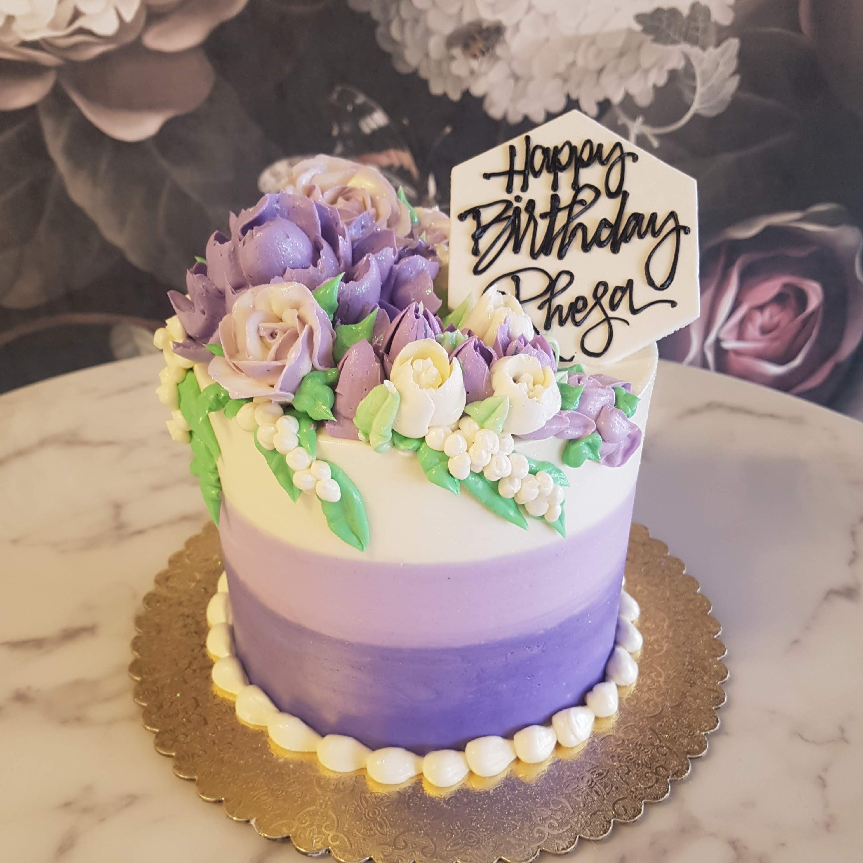 Signature Flora | Delicious and Moist Cakes | Flower Frosting – Rolling ...