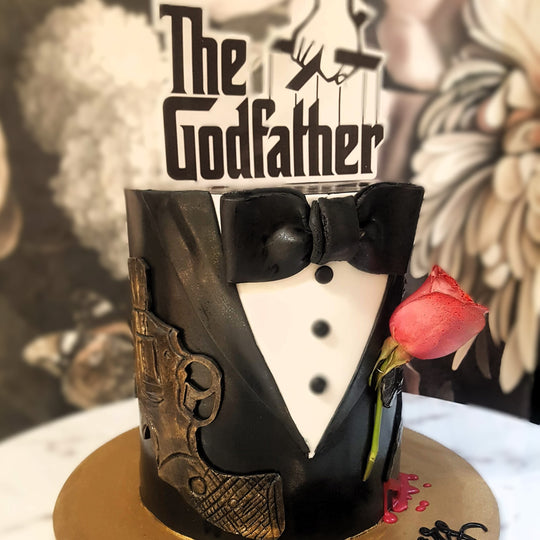 Black Tie Bite | The Godfather Cake | Mafia Mob Boss Cake – Rolling In ...