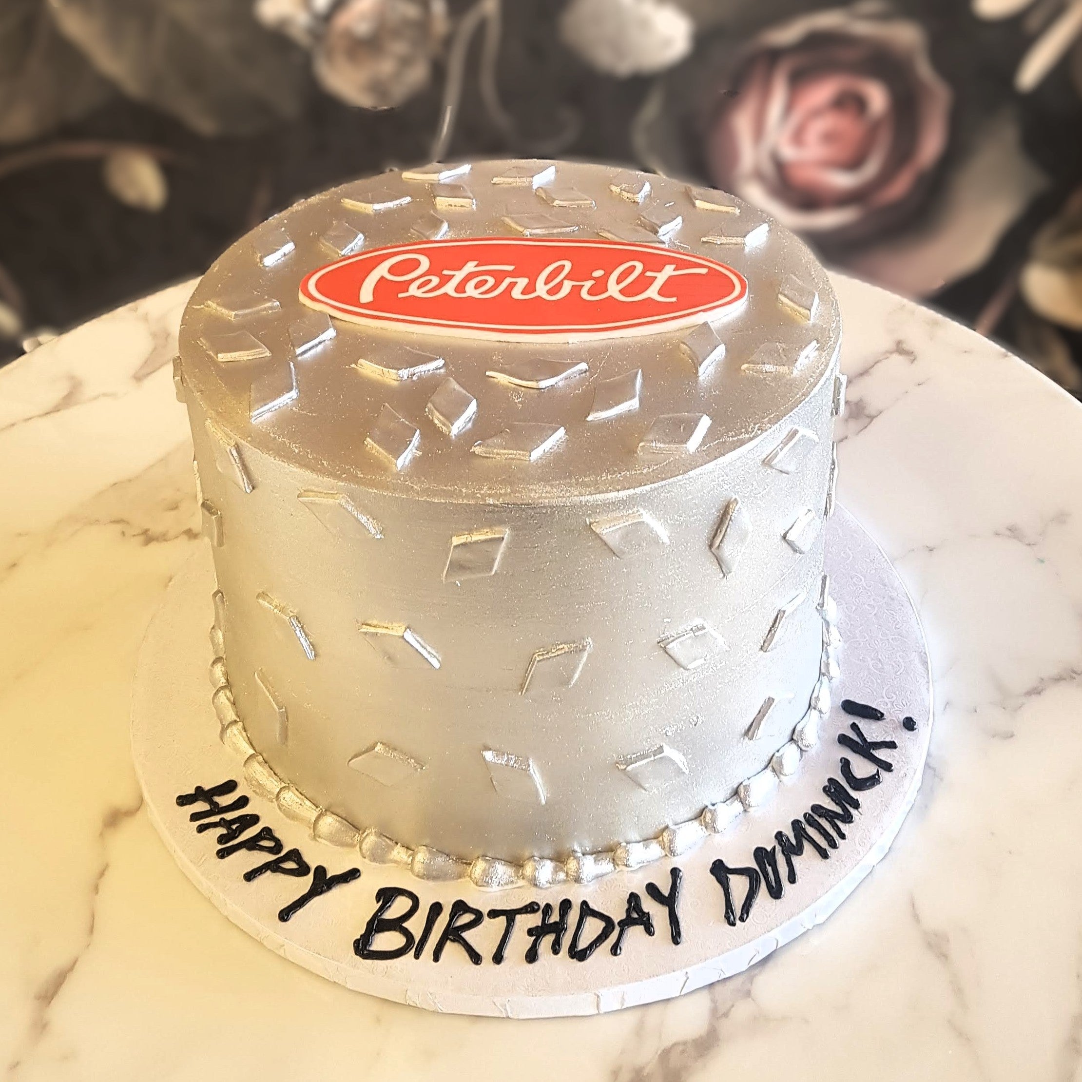Motor Mile | Peterbilt Cake | Truck Cake – Rolling In Dough Bakery