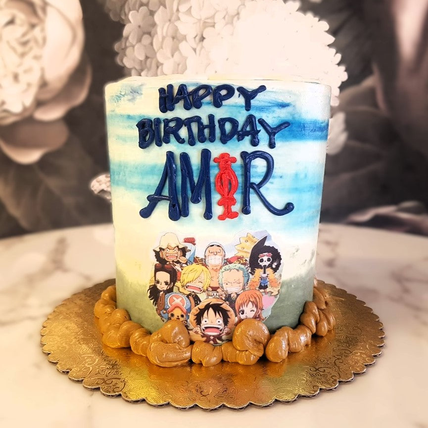 One Piece | Anime Lover's Favorite | TV Show Cake Vegas – Rolling In ...