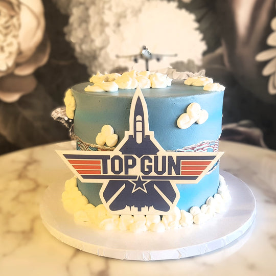 Top Gun Cake | Action Film Inspired Cake | Las Vegas Cake Delivery ...