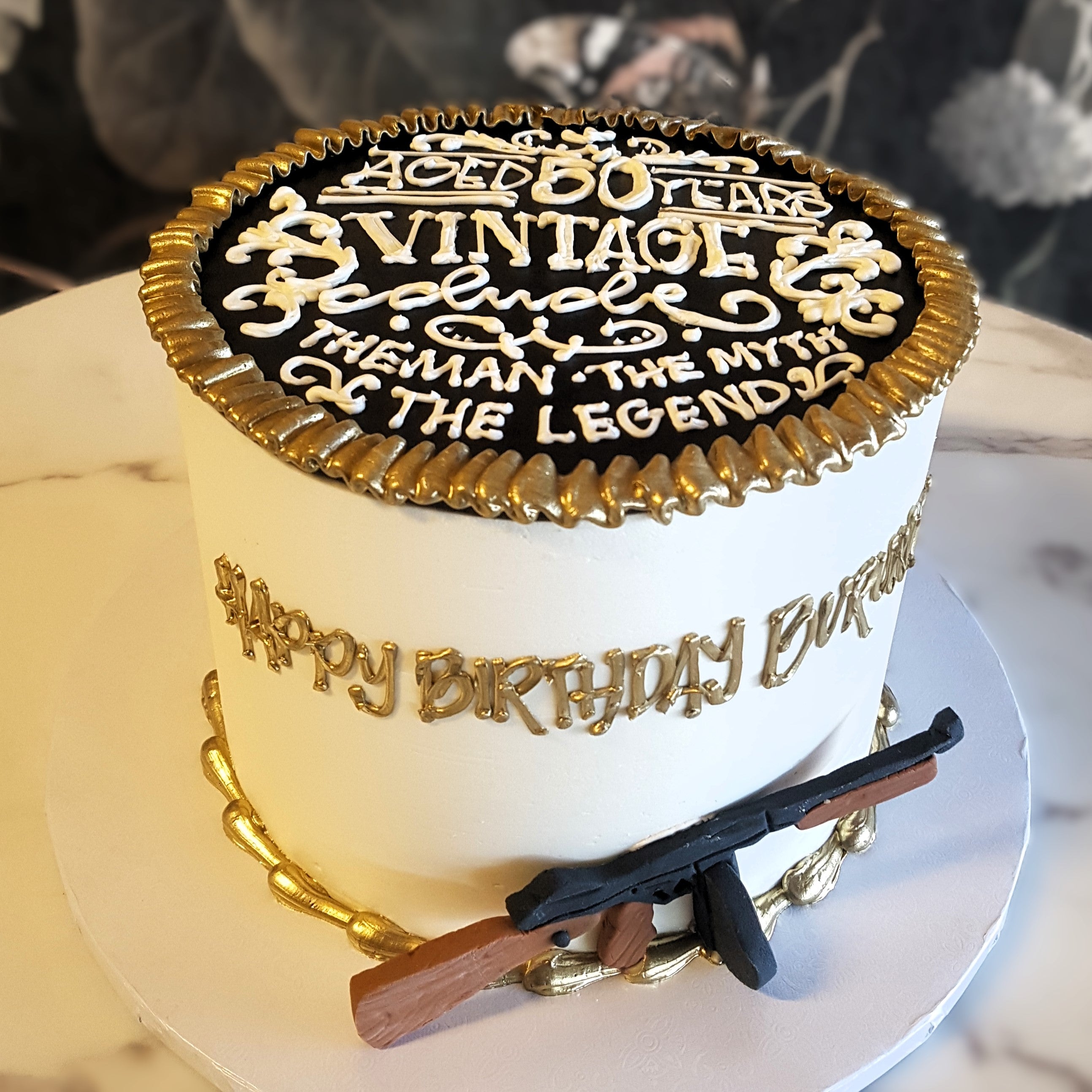 Whisky and Hunting Cake | The Man, The Myth, The Legend | Mens Birthda ...