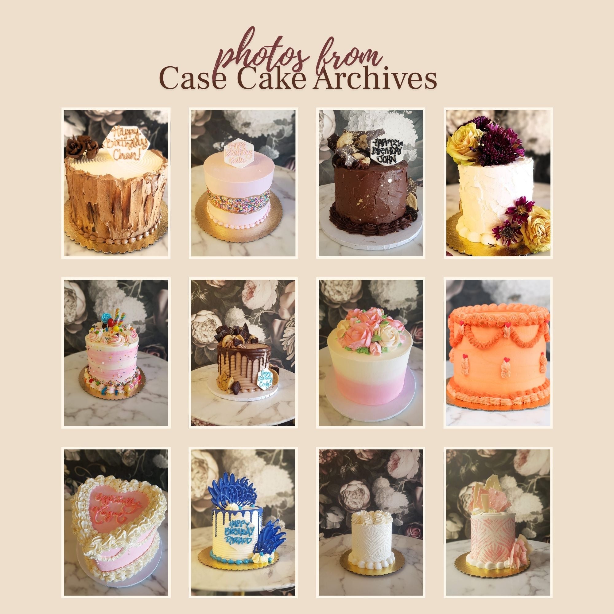 Ready to Go Cakes | 6" cakes | Call for Flavors and Design – Rolling In ...