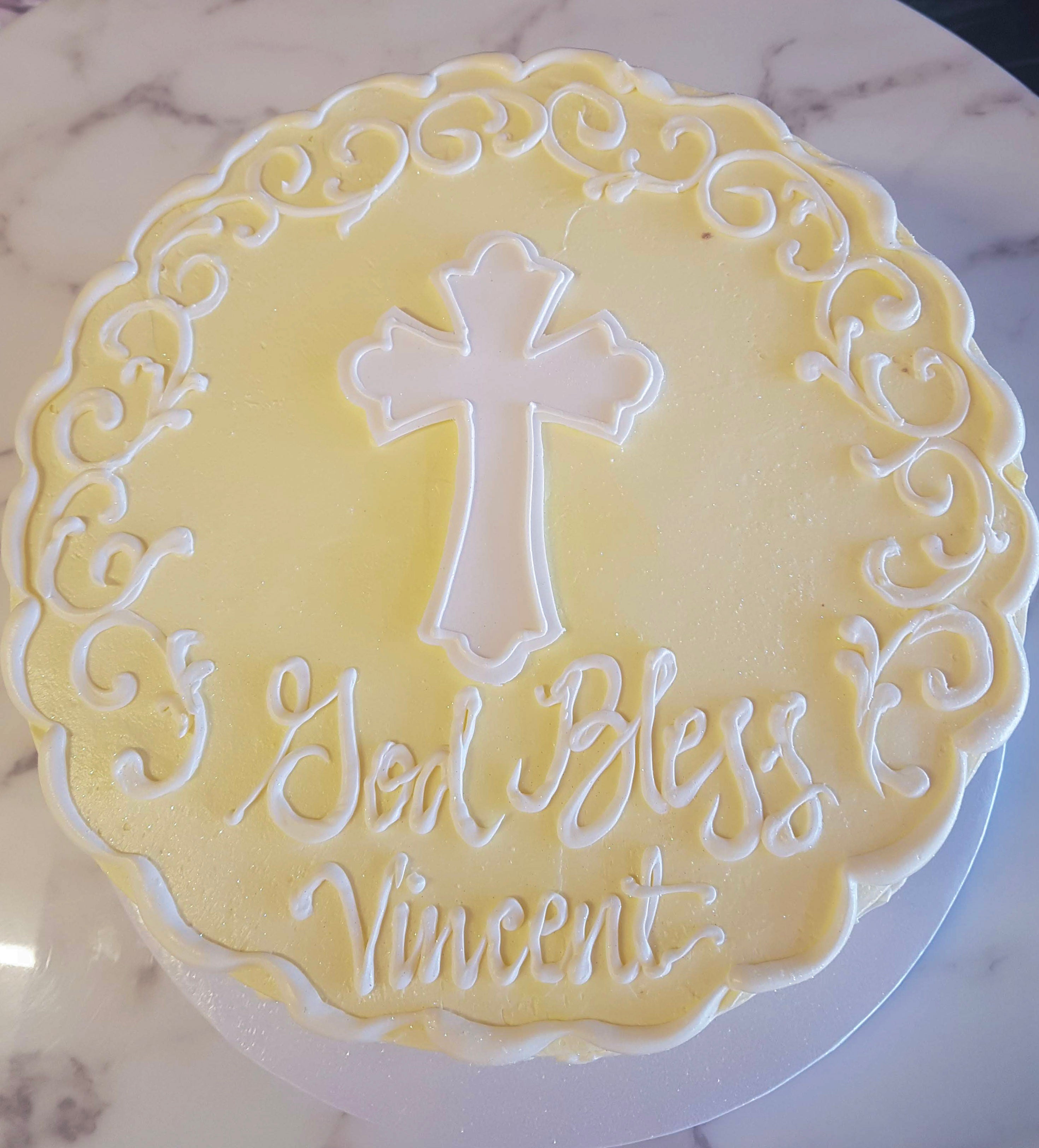 Child of God | Baptism Cake | Communion Cake – Rolling In Dough Bakery