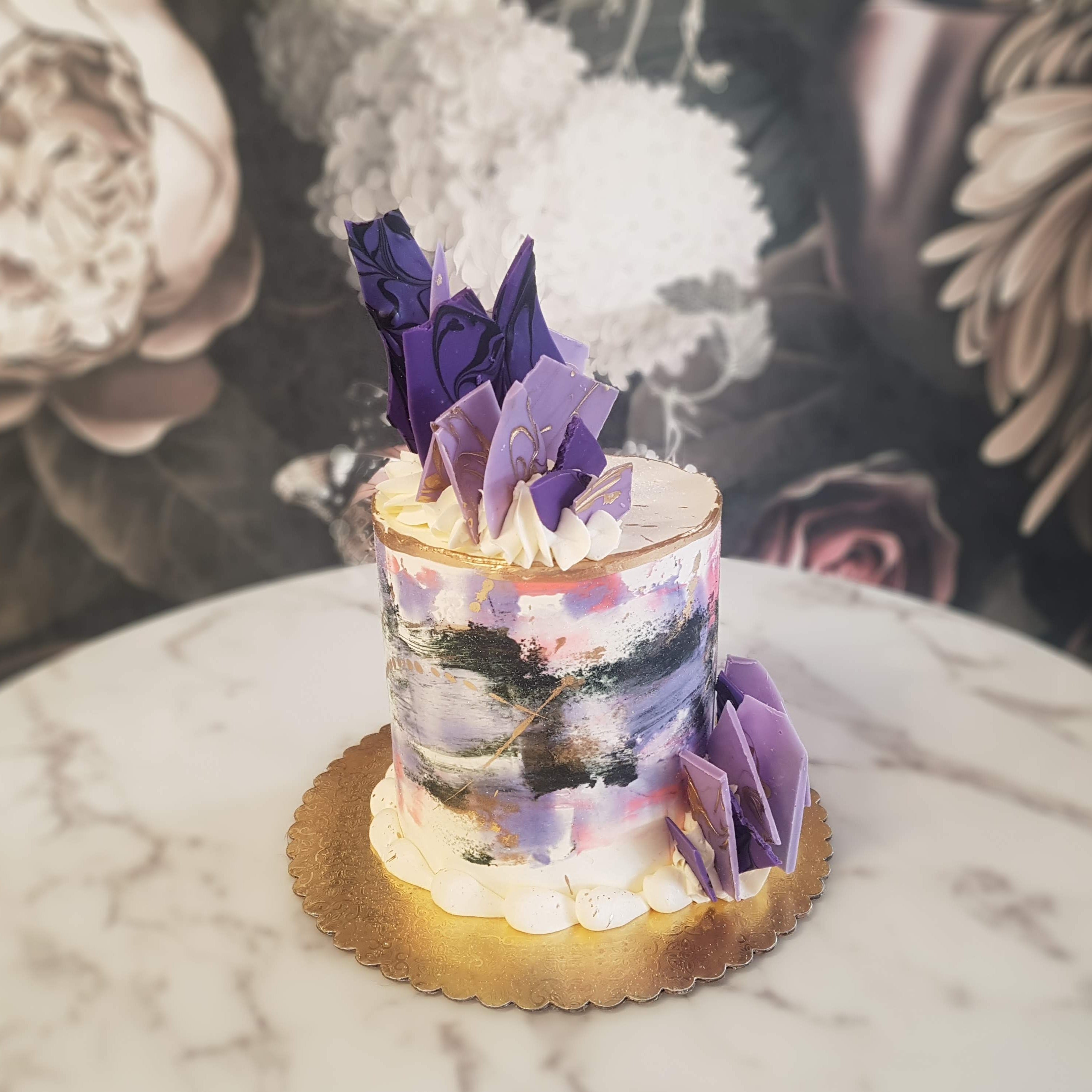 Captivate | Watercolor Cake | Bakery | Delivery in Las Vegas – Rolling ...